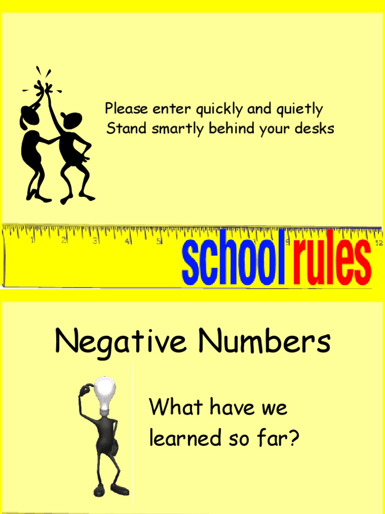 Please Enter Quickly and Quietly Stand Smartly Behind Your Desks | PDF