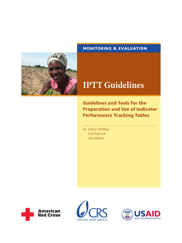 IPTT Guidelines: Guidelines and Tools For The Preparation and Use of ...