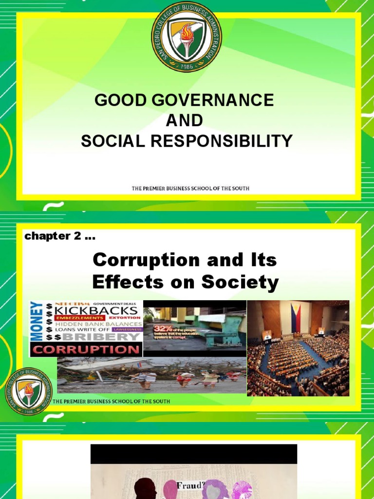 Lecture 2 - Corruption and Its Effect On Society | PDF | Corruption ...