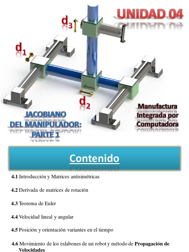 4.-Presentacion Jacobiano PDF | PDF | Rotación | Matriz (Matemáticas)