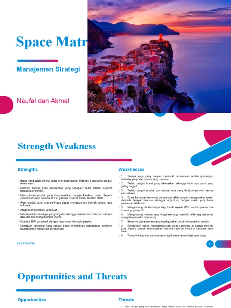 Space Matrix | PDF
