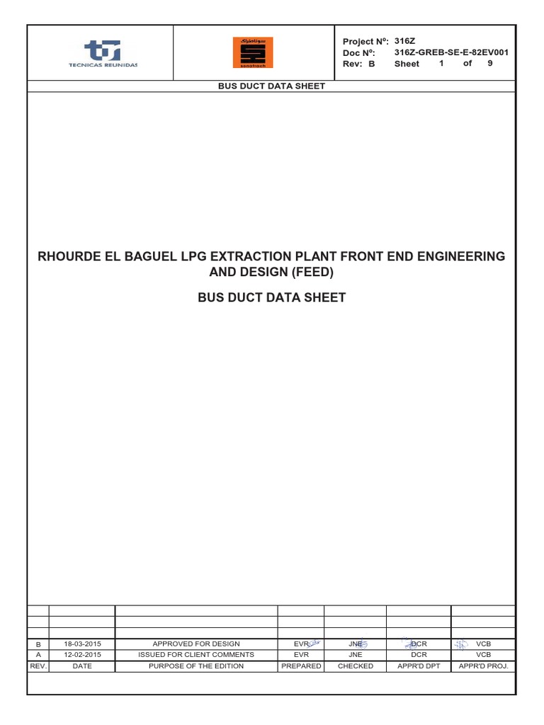 Rhourde El Baguel LPG Extraction Plant Front End Engineering and Design ...