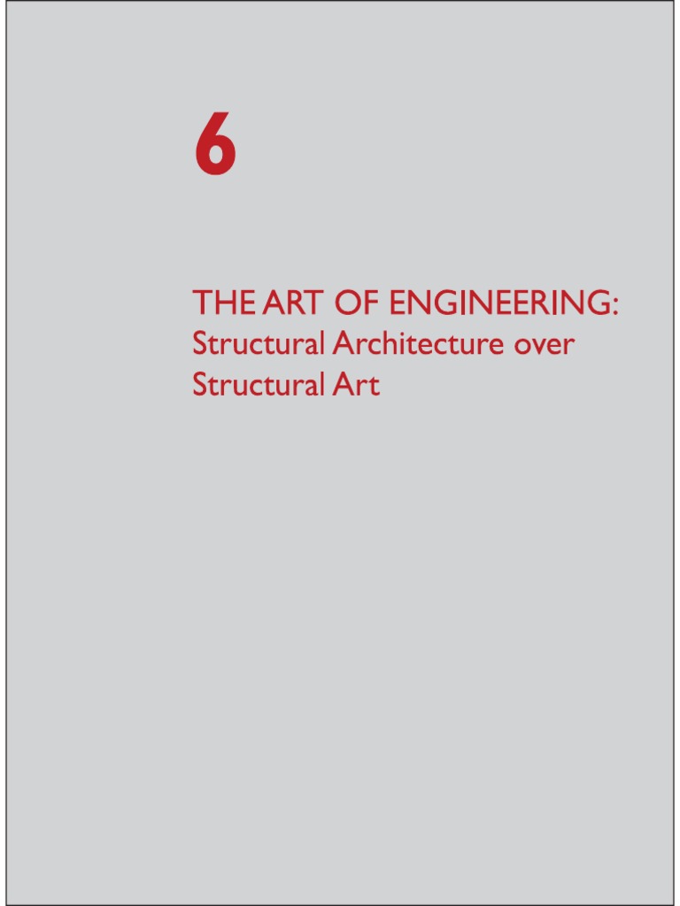 The Art of Engineering - Structural Architecture Over Structural Art | PDF