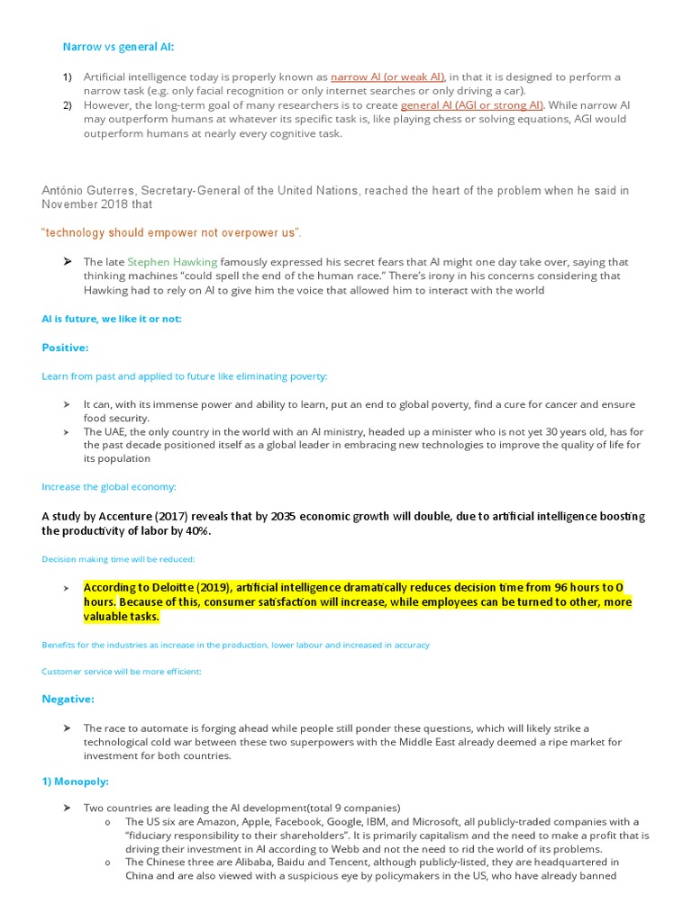 Artificial Intelligence | PDF | Artificial Intelligence | Intelligence ...