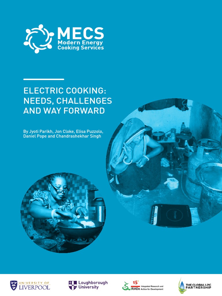 Electric Cooking: Needs, Challenges and Way Forward | PDF | Liquefied ...