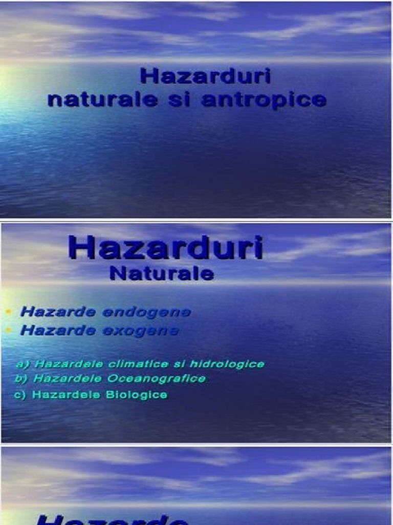 Hazarduri-Naturale - I-Antropice - PPTX Filename UTF-8''Hazarduri ...