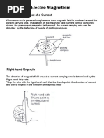 Electrodynamics Gr.11 Notes and Qs | PDF | Electromagnetic Induction ...