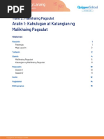 Module Sa Malikhaing Pagsusulat | PDF