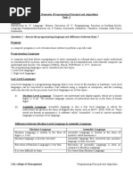 Structured Programming Language Question and Ans. | PDF | Computer Program | Programming