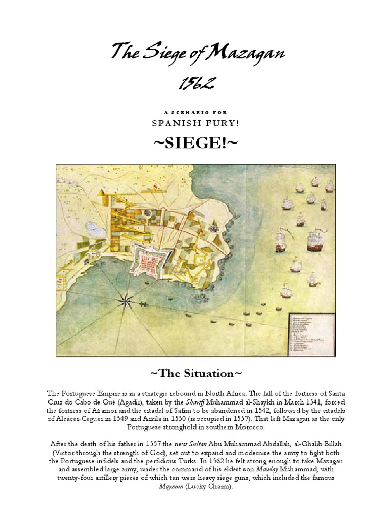 The Siege of Mazagan | PDF | Siege | Militia
