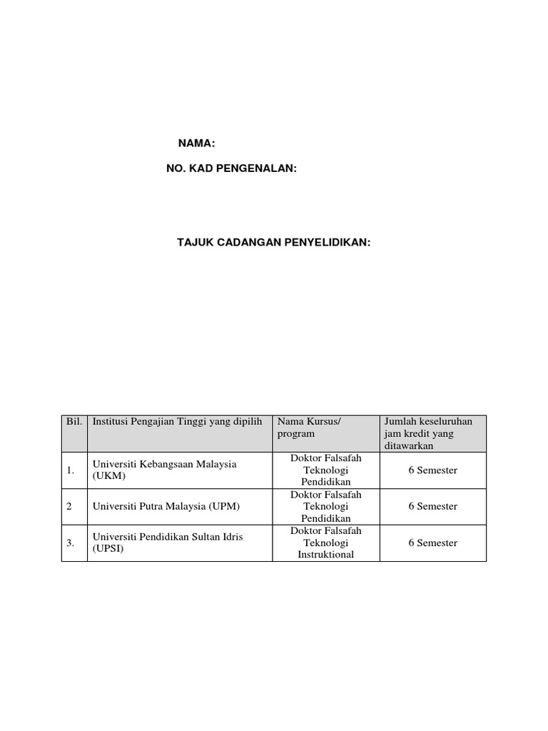 Contoh Proposal HLP PDF | PDF