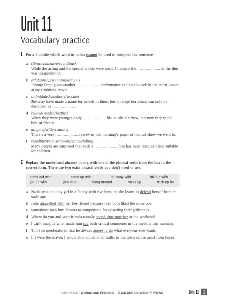 Unit11 PDF | PDF | Language Mechanics | Grammar