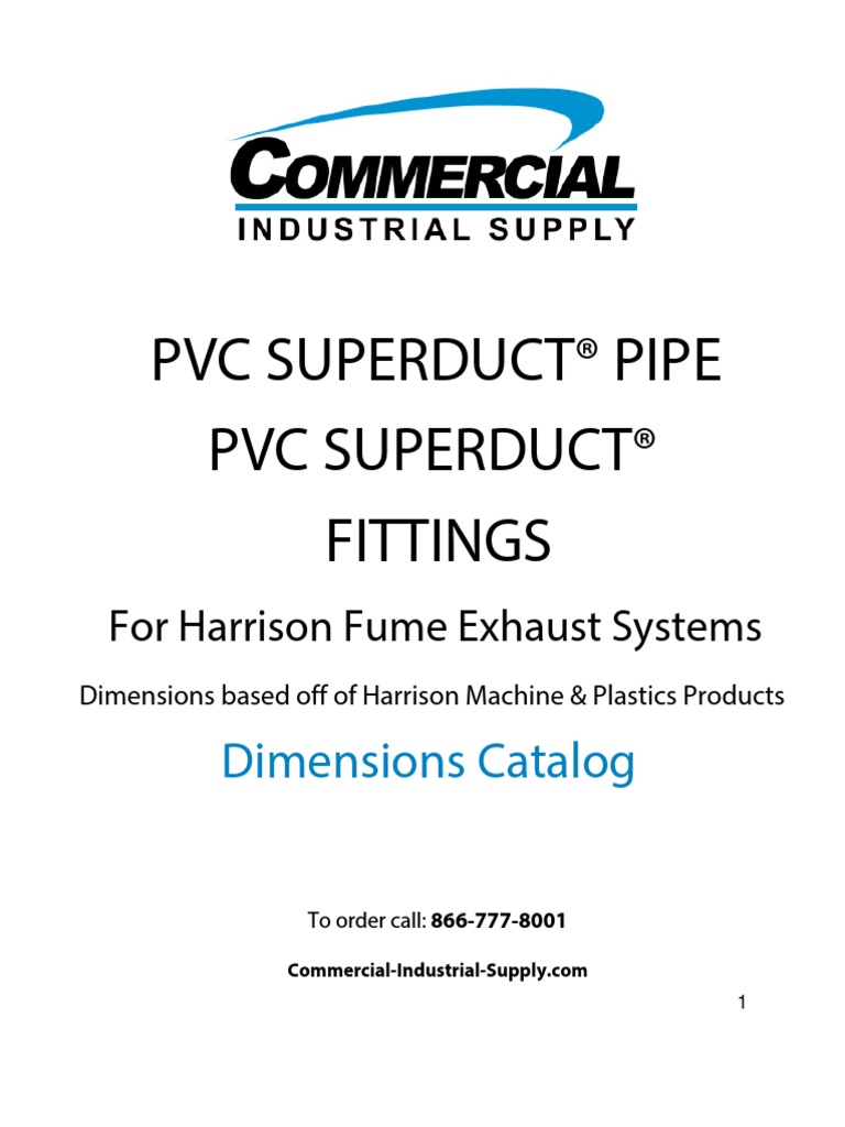 PVC Duct Dimensions PDF | PDF | Pipe (Fluid Conveyance) | Civil Engineering