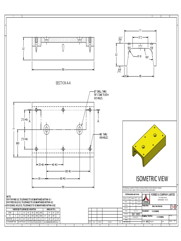 C Channel | PDF | Engineering Tolerance | Procedural Knowledge