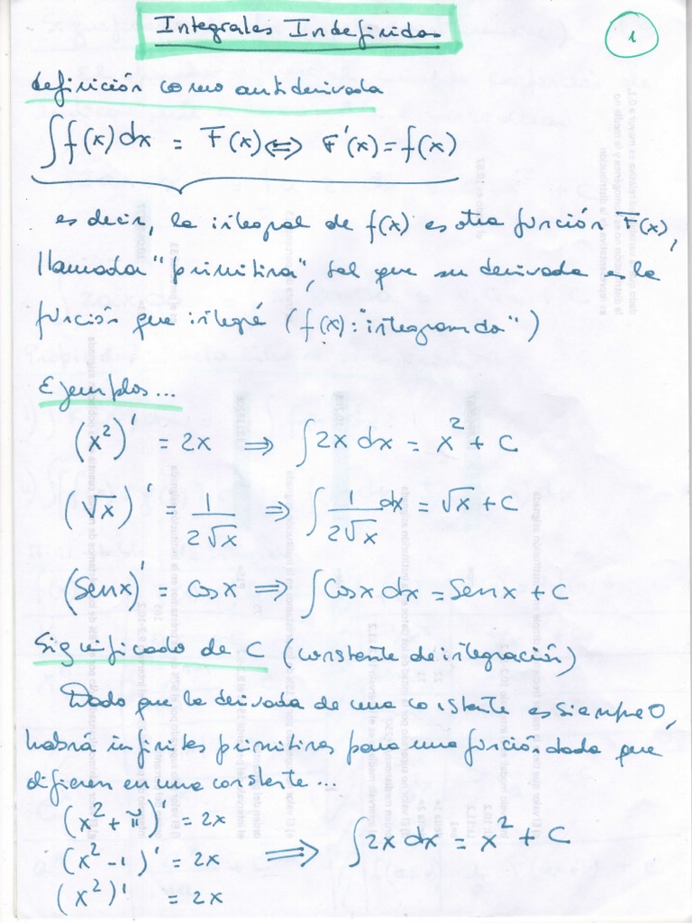 Integrales 1 Division de Polinomios | PDF