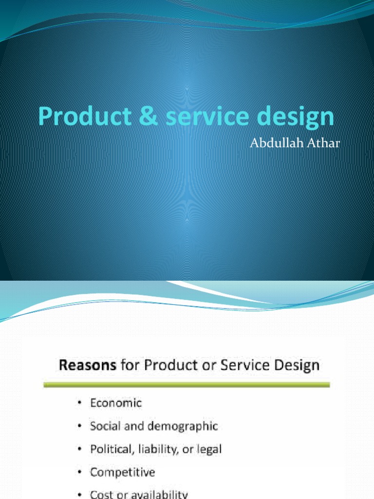 4-Product - Service Design | PDF | Art