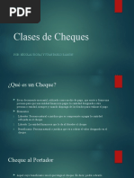 Tipos de Cheques y Ejemplos | PDF | Cheque | Bancos