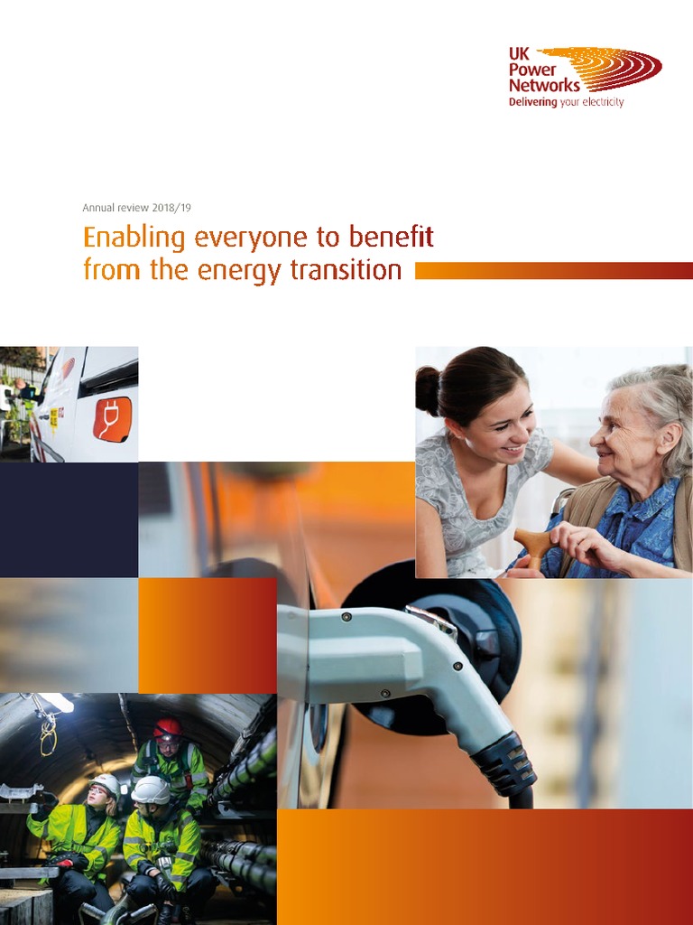 Ukpn Ar 2018-19 | PDF | Electrical Grid | Electric Vehicle