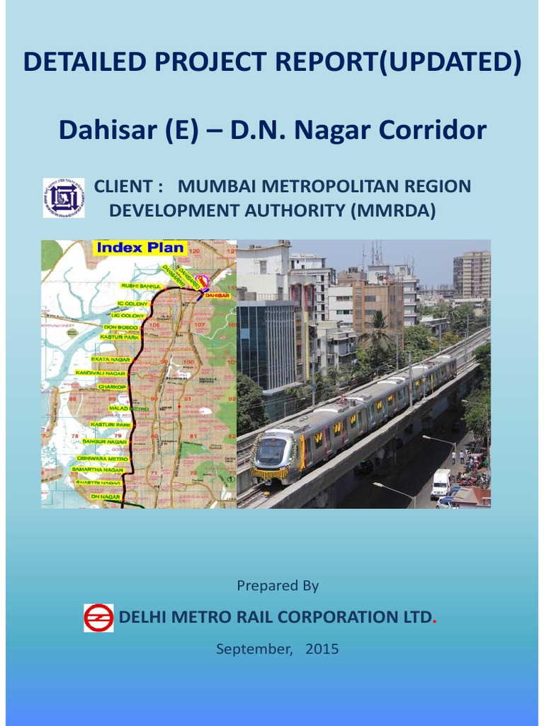 Metro Line 2A (Dahisar East To D.N. Nagar) | PDF | Rail Transport ...
