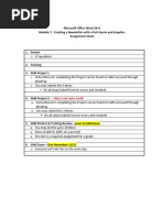 Module 5: Excel Worksheets Assignment | PDF