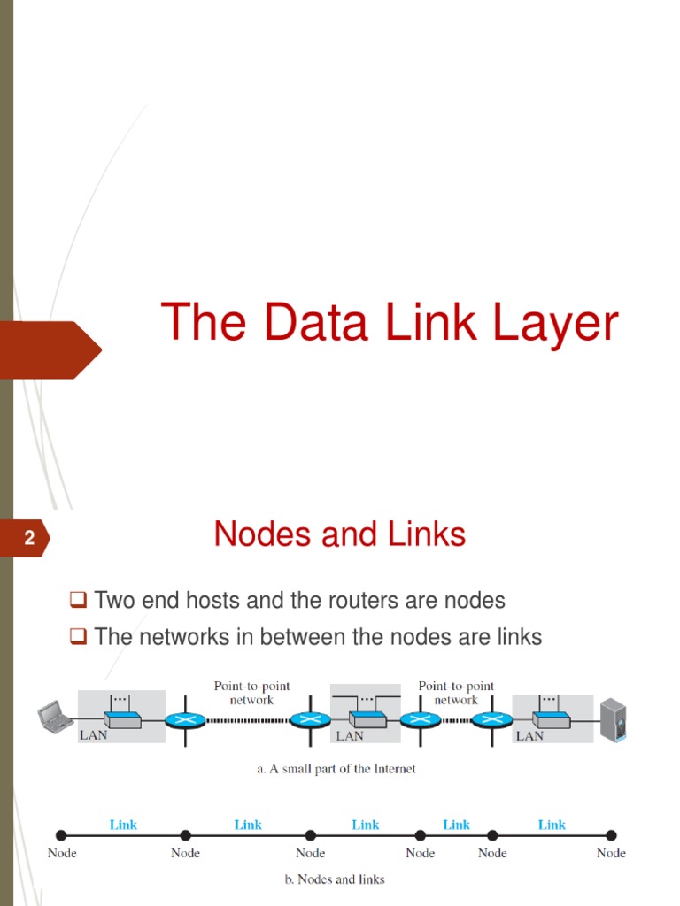 The Data Link Layer | PDF | Internet Protocols | Internet Protocol Suite