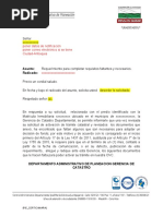 Formato Solicitud de Aclaracion de Area Igac | PDF | Gobierno