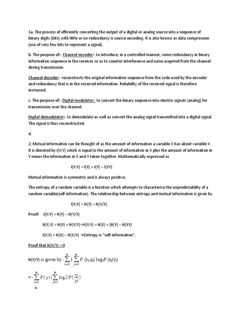 Assignment 1 (Digital) | PDF | Data Compression | Information