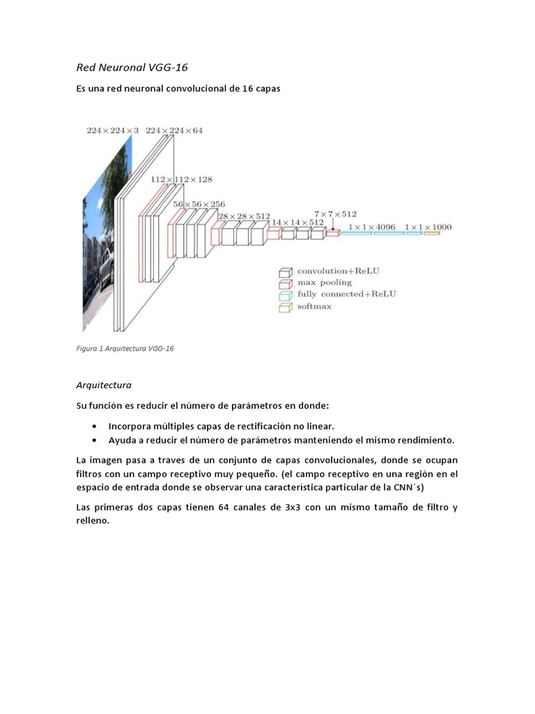 Red Neuronal VGG | PDF | Métodos y materiales de enseñanza | Ciencia y matemáticas