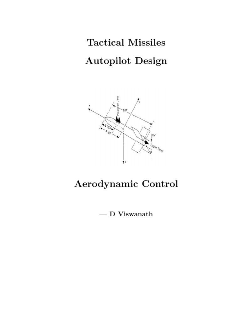 Tactical Missile Autopilot Design | PDF | Rotation Around A Fixed Axis ...