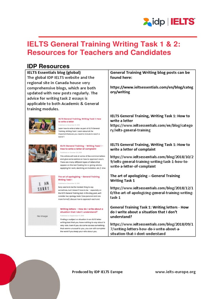 General Training Materials | PDF | International English Language ...