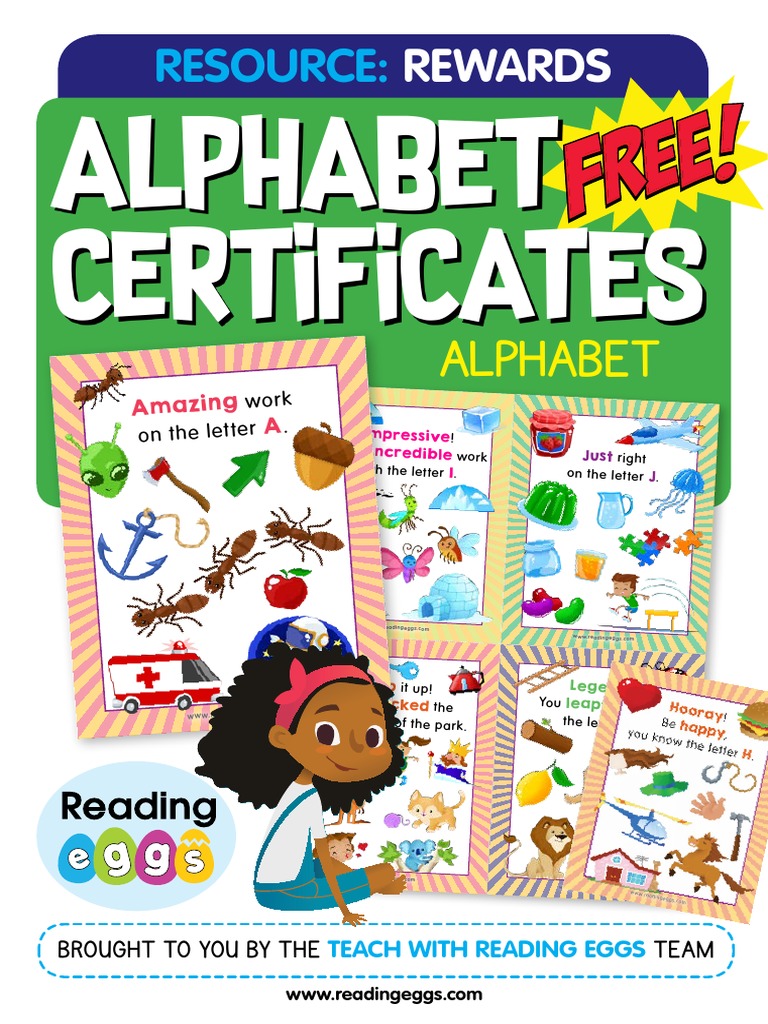 US Alphabet Certificates | PDF | Phonics | Linguistics