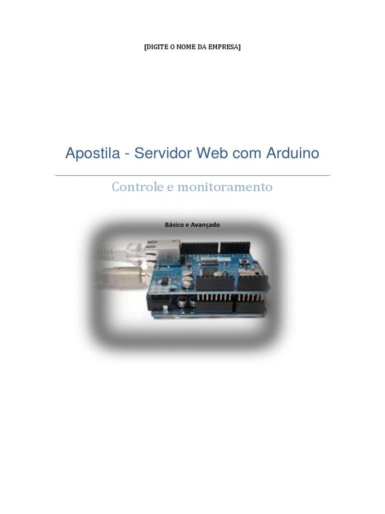 Apostila - Servidor Web Com Arduino | PDF | Html | Rede mundial de computadores