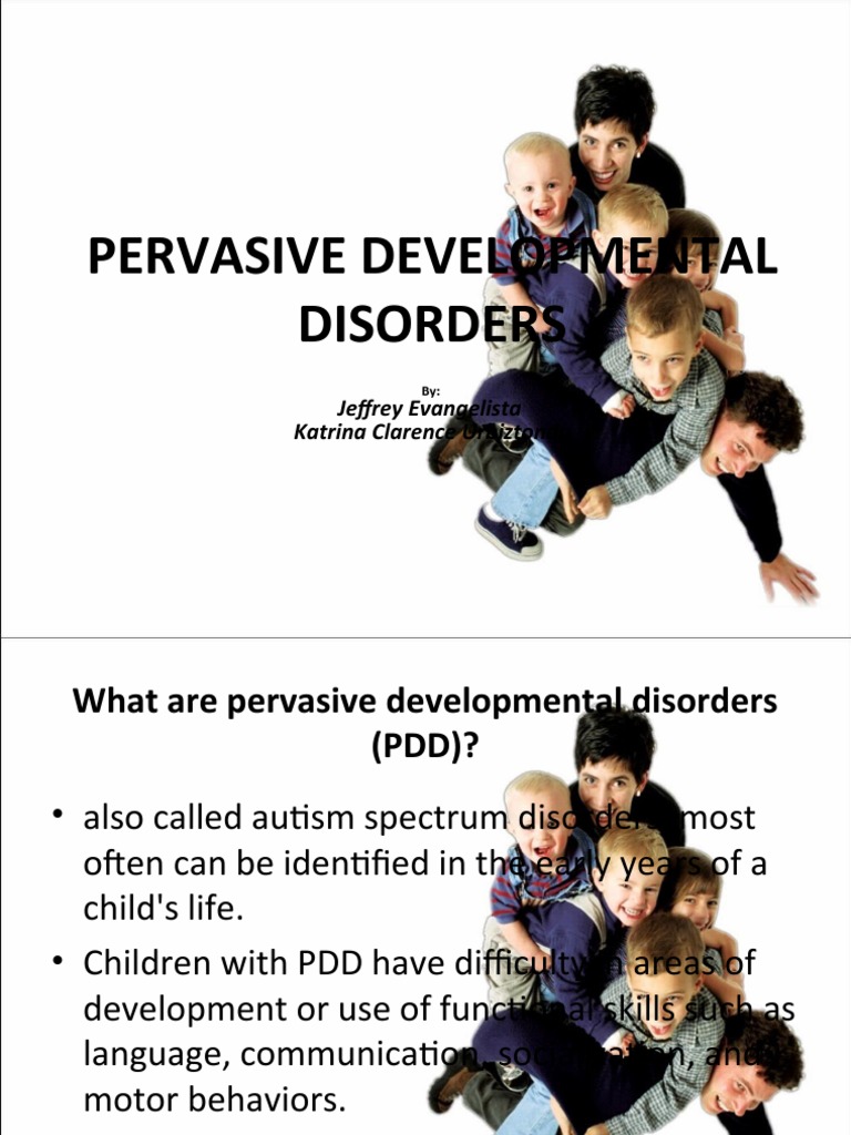 Pervasive Developmental Disorders Download Free Pdf Pervasive