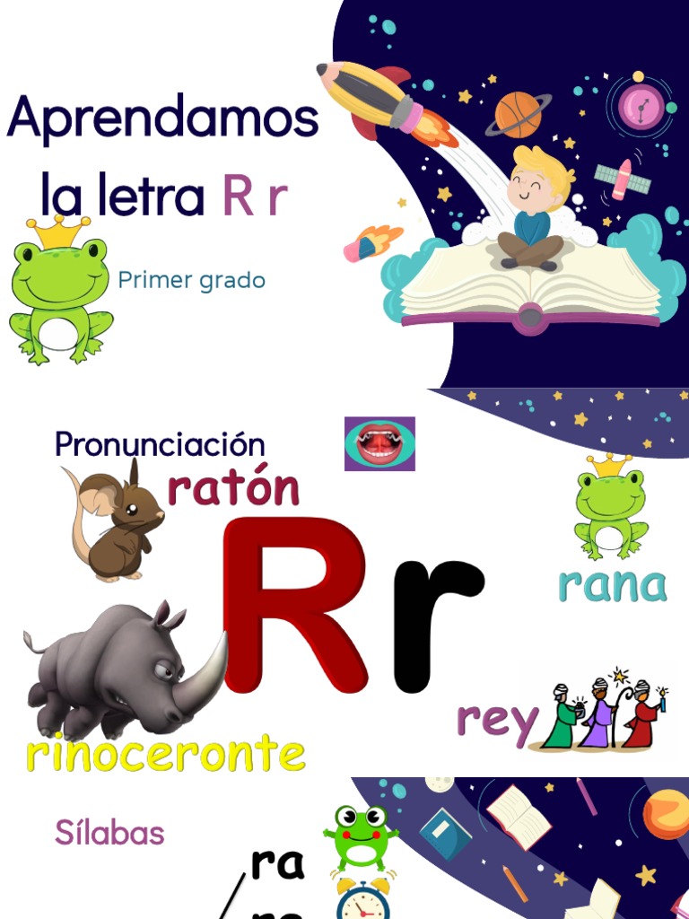 Sílabas Con R PDF | PDF