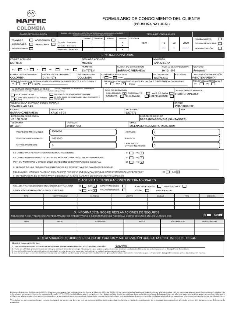 SARLAFT | PDF | Estado (política) | Seguro