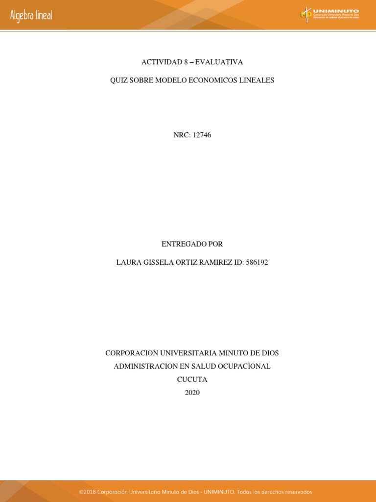 Trabajo de Algebra Analisis Problematico | PDF | Inversiones | Economias