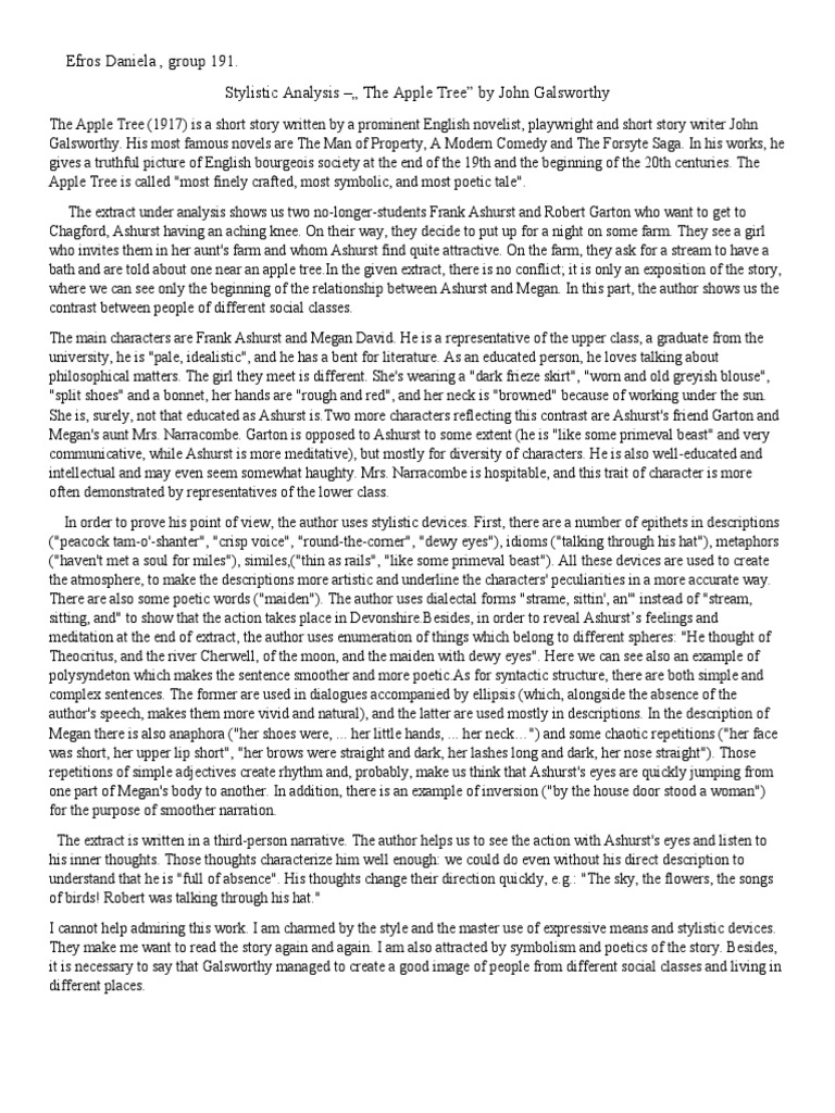 Efros Daniela - Apple-Tree | PDF | Poetry