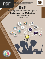 ESP9 Q1 Modyul 6.v2.0 | PDF