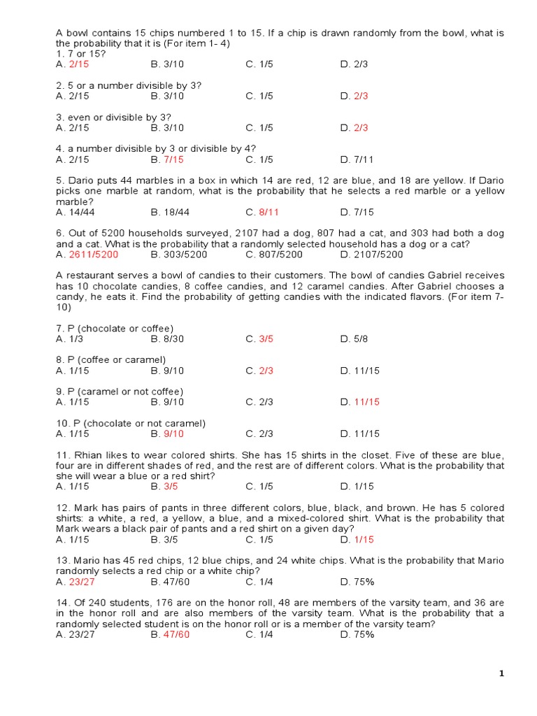 MATH 10 Periodical Test - Key Answer | PDF