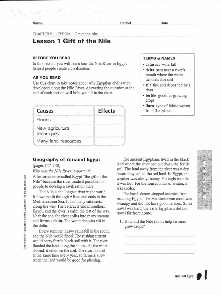 Gift of The Nile | PDF