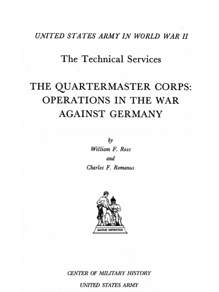 Quartermaster Operations in WWII | PDF | Quartermaster | American ...