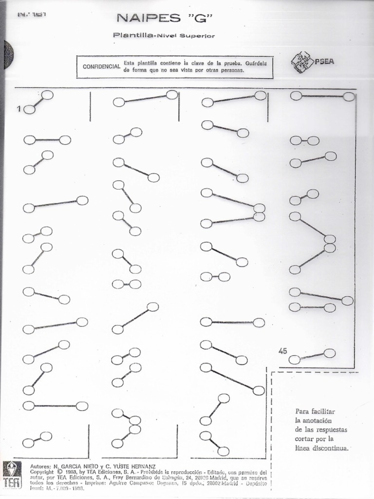 Plantilla Naipes Nivel Superior | PDF