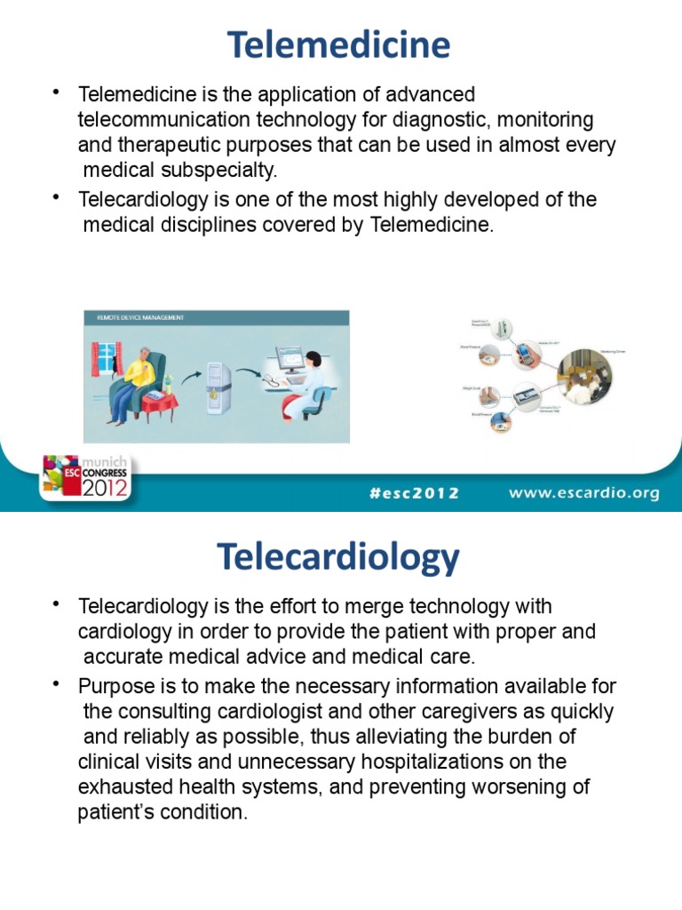 Telecardiology | PDF | Monitoring (Medicine) | Myocardial Infarction