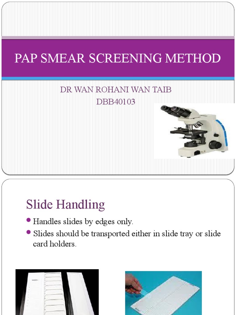 Pap Smear Screening and Staining Guide | PDF | Staining | Cytopathology