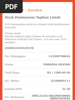 Struk Tagihan Internet | PDF