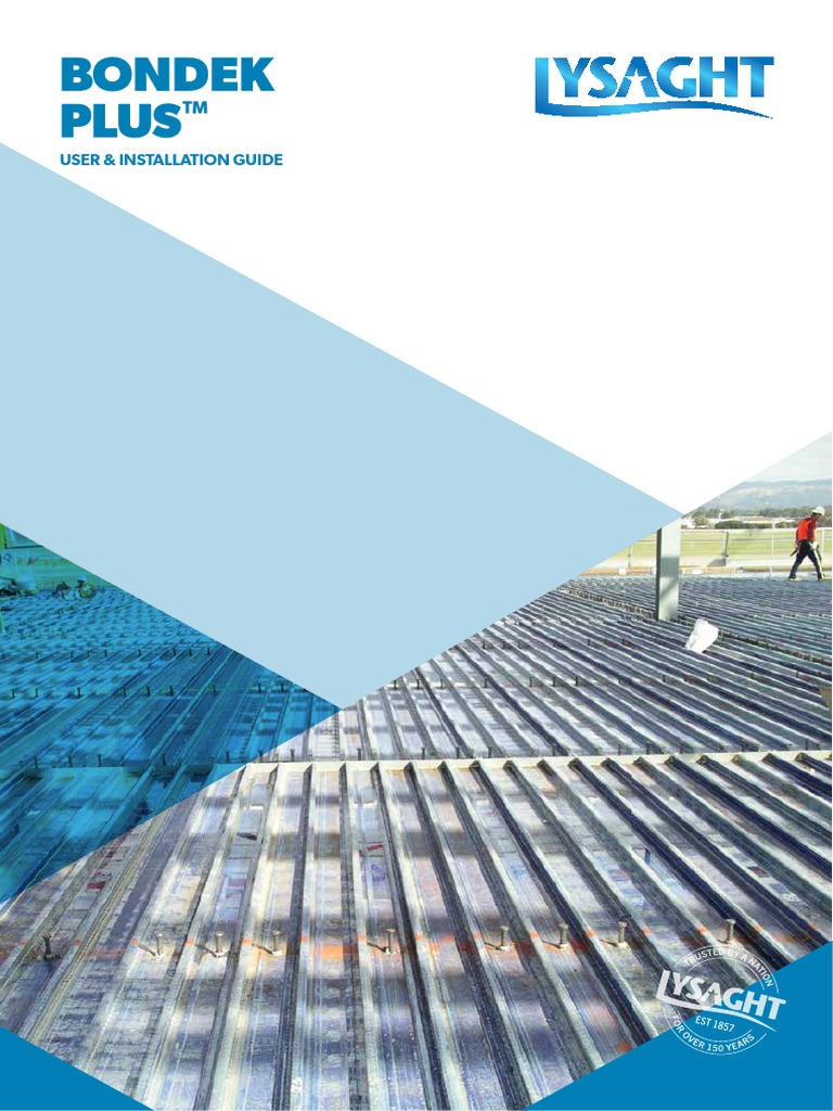Bondek Plus: User & Installation Guide | PDF | Strength Of Materials ...