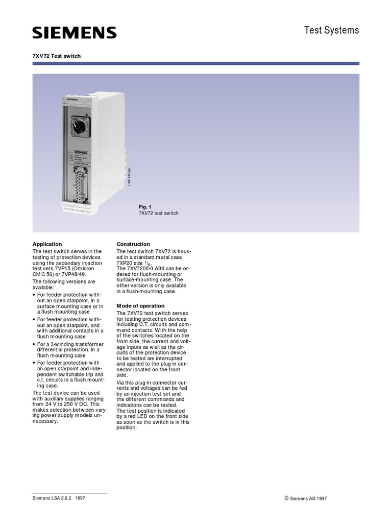Test Switch Pdf Pdf Switch Electromagnetism