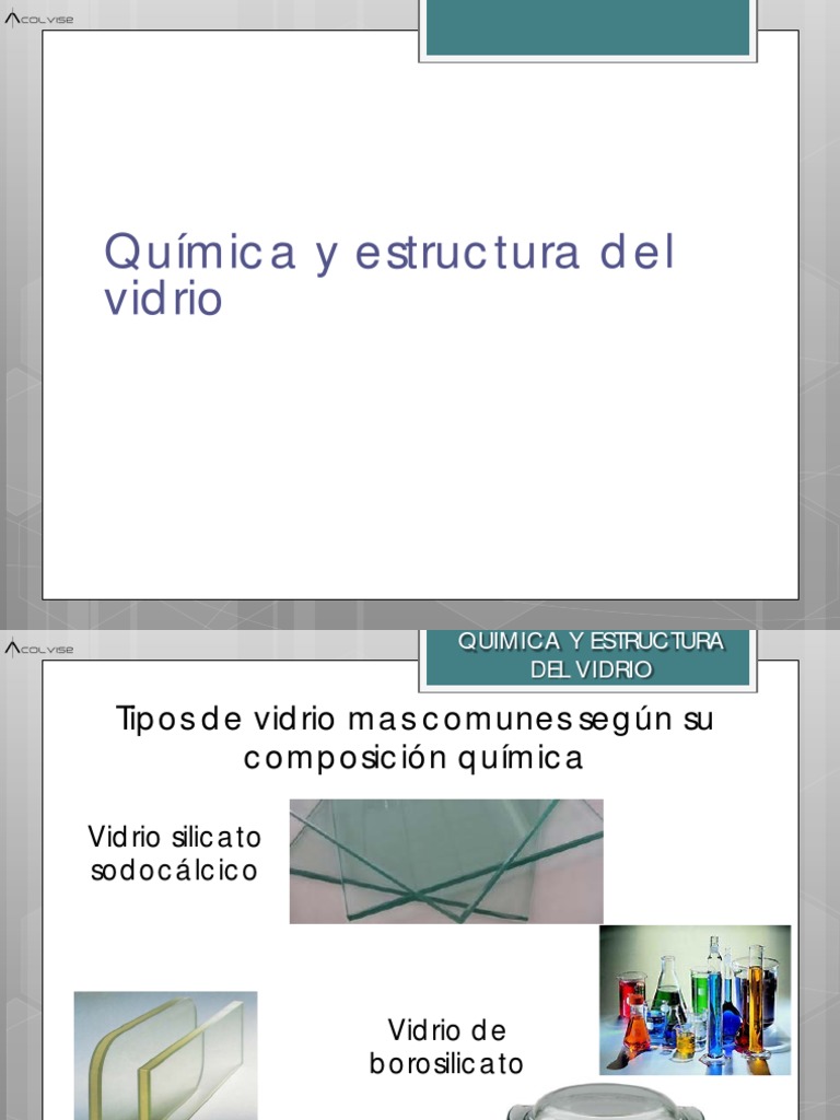 La química y estructura del vidrio: Composición, propiedades y tipos de ...