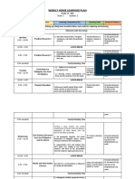 DepEd Table of Specification Sample | PDF | Human Communication | Learning