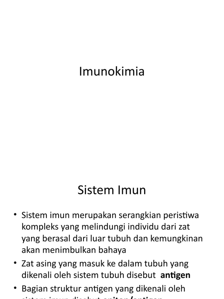 Imunokimia | PDF